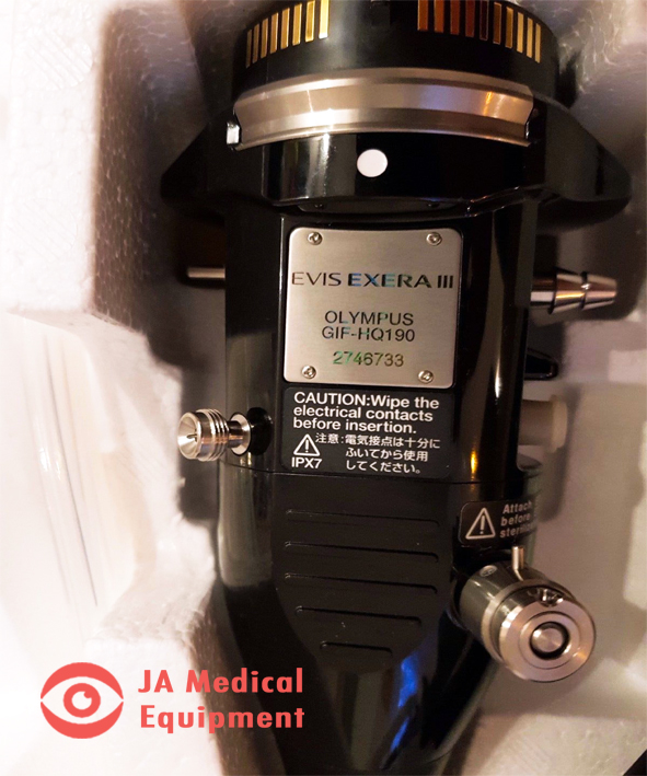 Olympus GIF-HQ190 Evis Exera III Gastroscope - JA Medical Equipment
